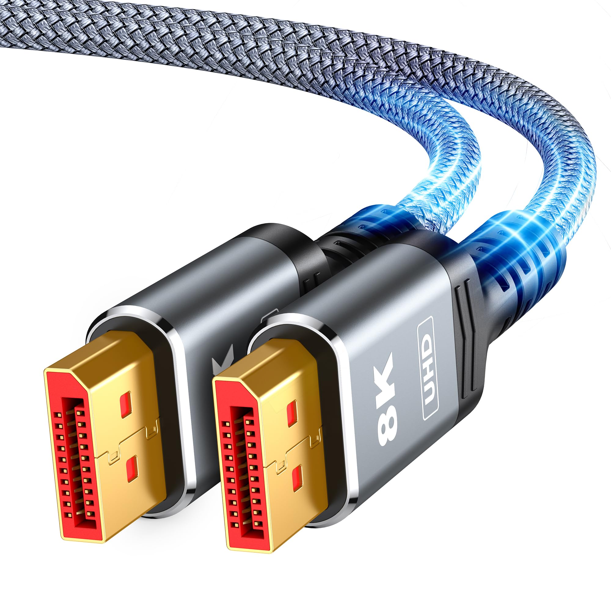 Amazon.com: Cable para monitor y puerto de 8 K. : Electrónica