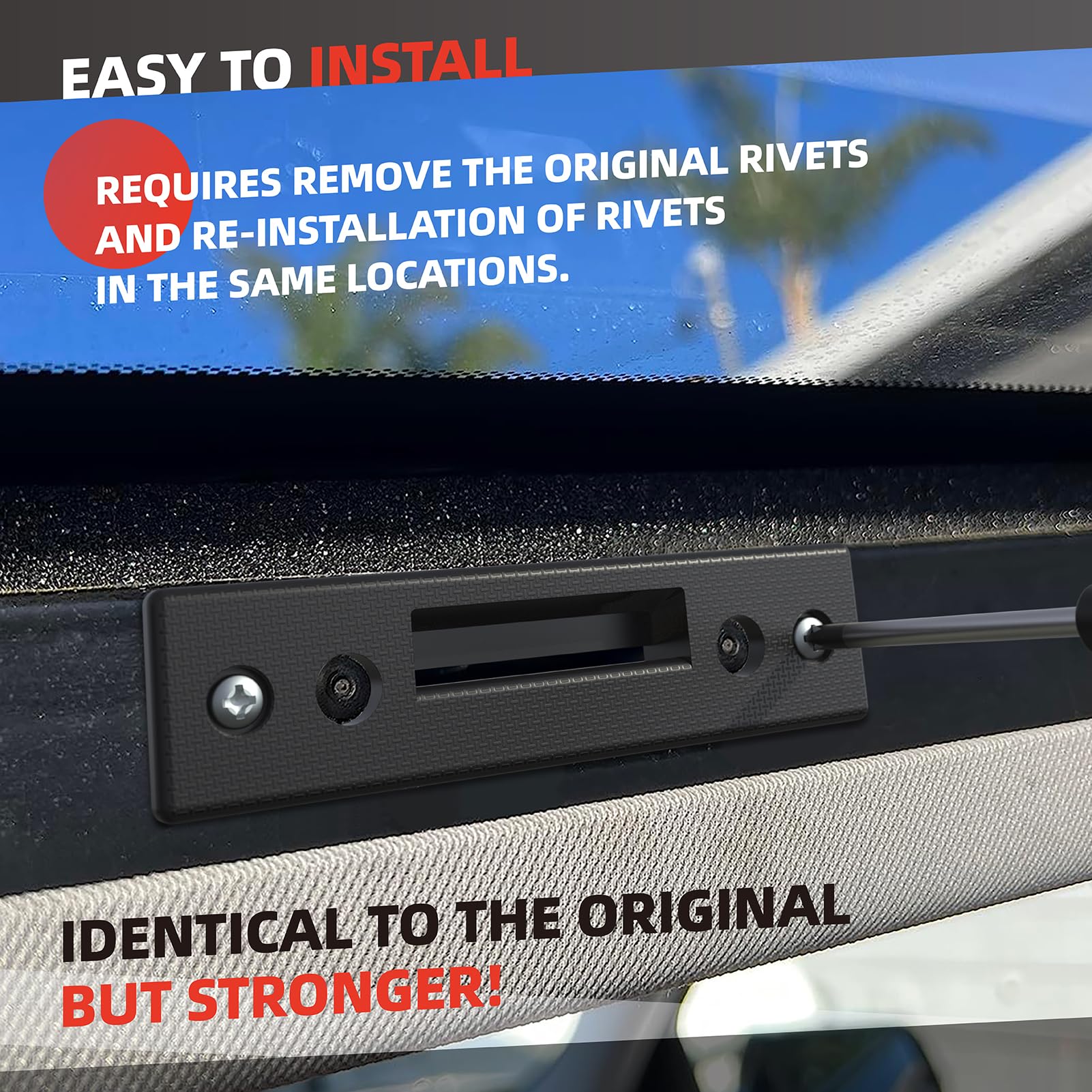 Rear Moonroof Latch Rev 2 Gm F Retainer 84900118 Sunroof Lock Compatible