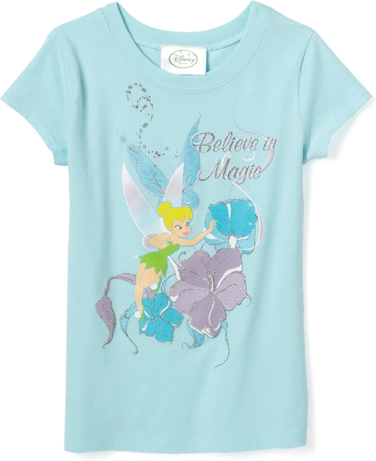 Amazon.com: Disney Tinkerbell Little Girls' Tink Believe In Magic T ...