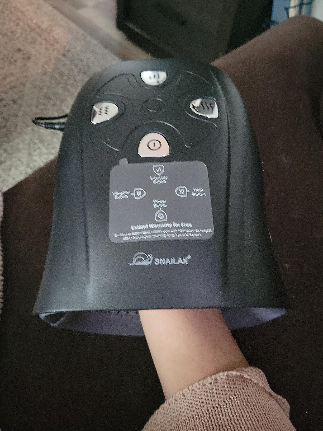 Amazon.com: Snailax Hand Massager with Heat, Compression, Vibration ...