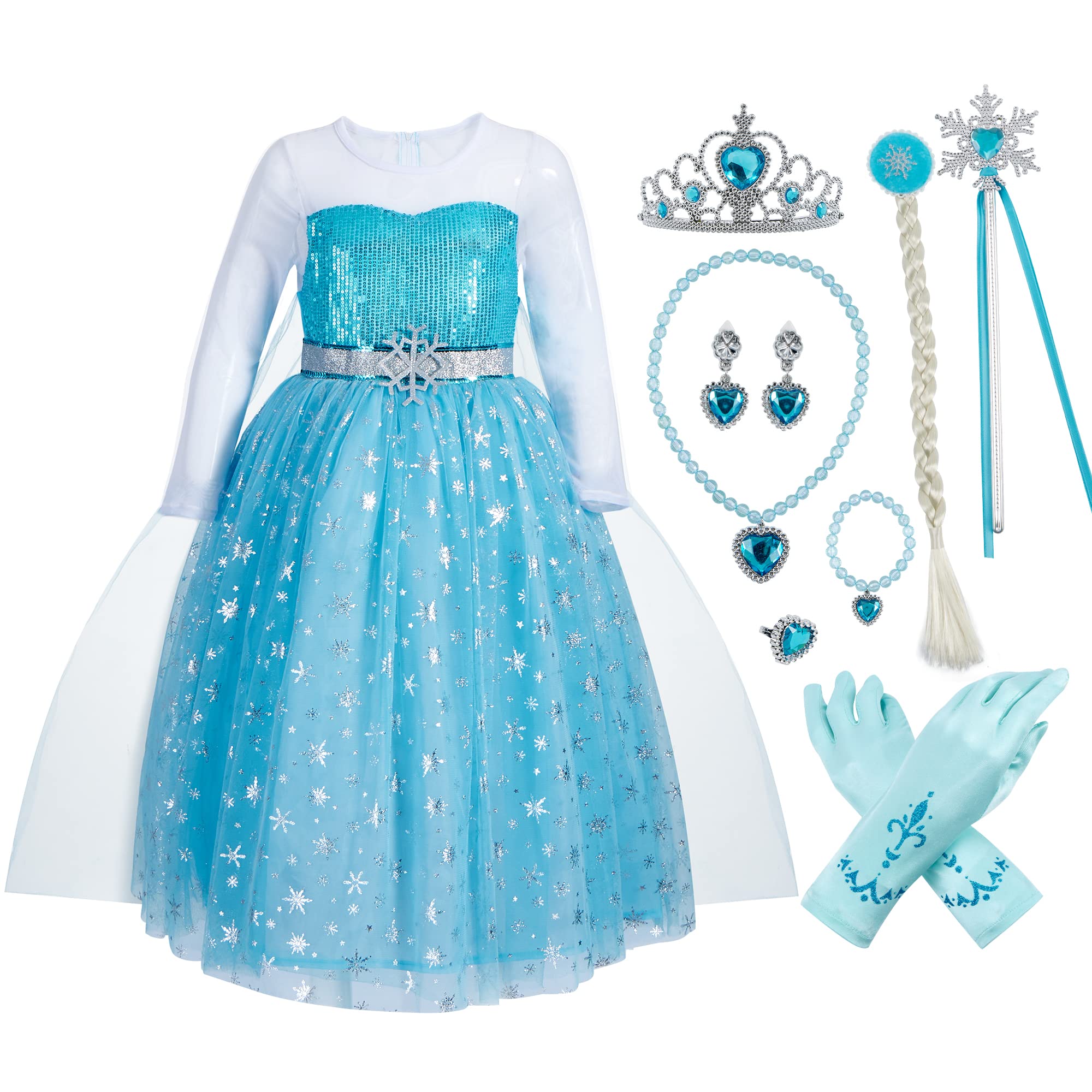 Ice Princess Costume For Girls