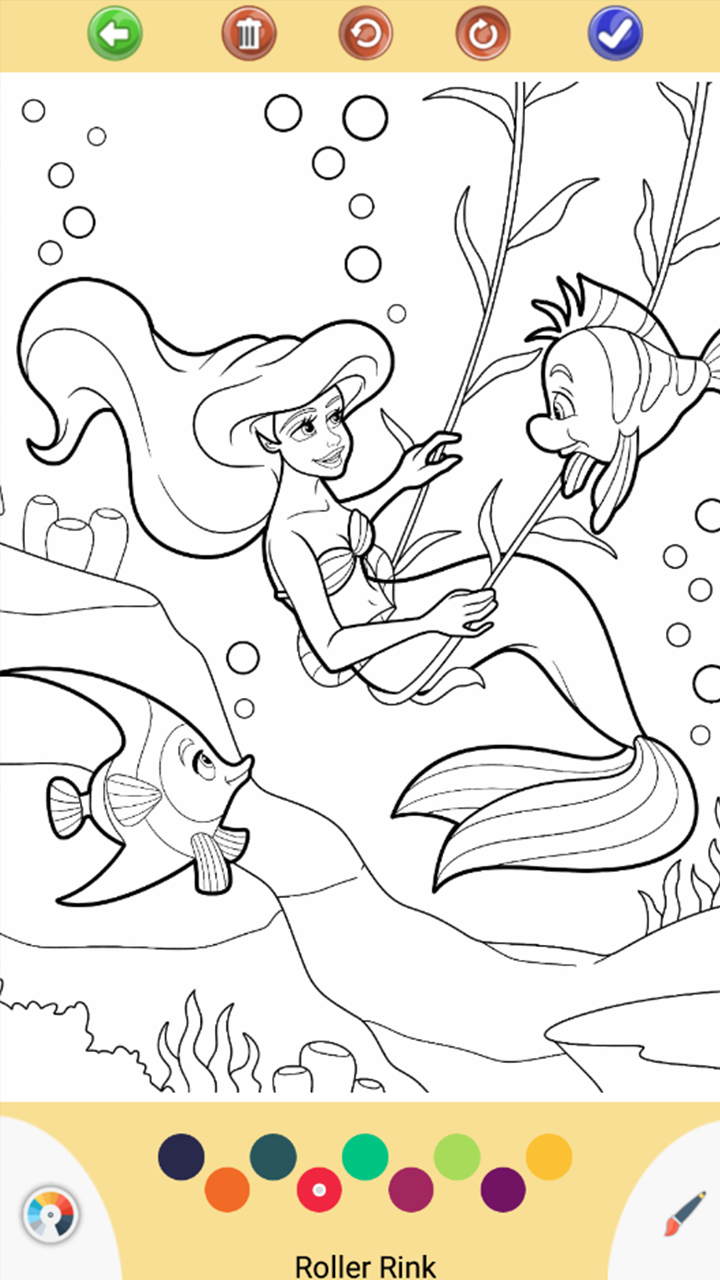 Fun mermaid coloring game:Amazon.com:Appstore for Android