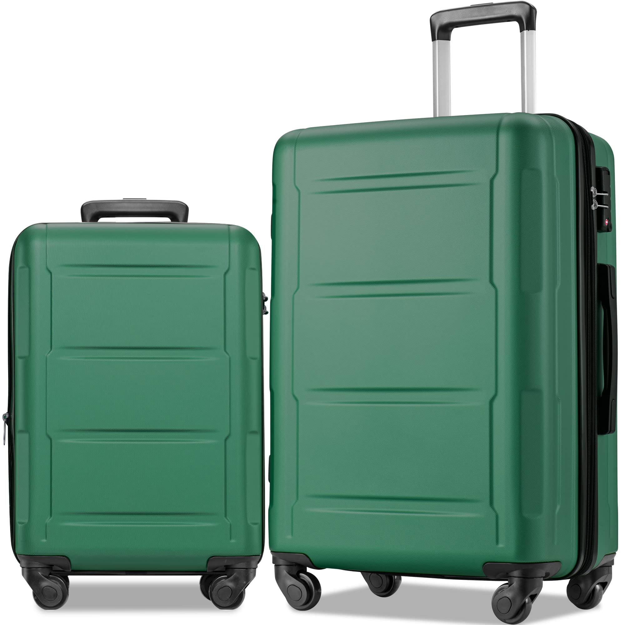 Snapklik.com : Merax Luggage Sets 2 Piece Carry On Luggage Suitcase ...