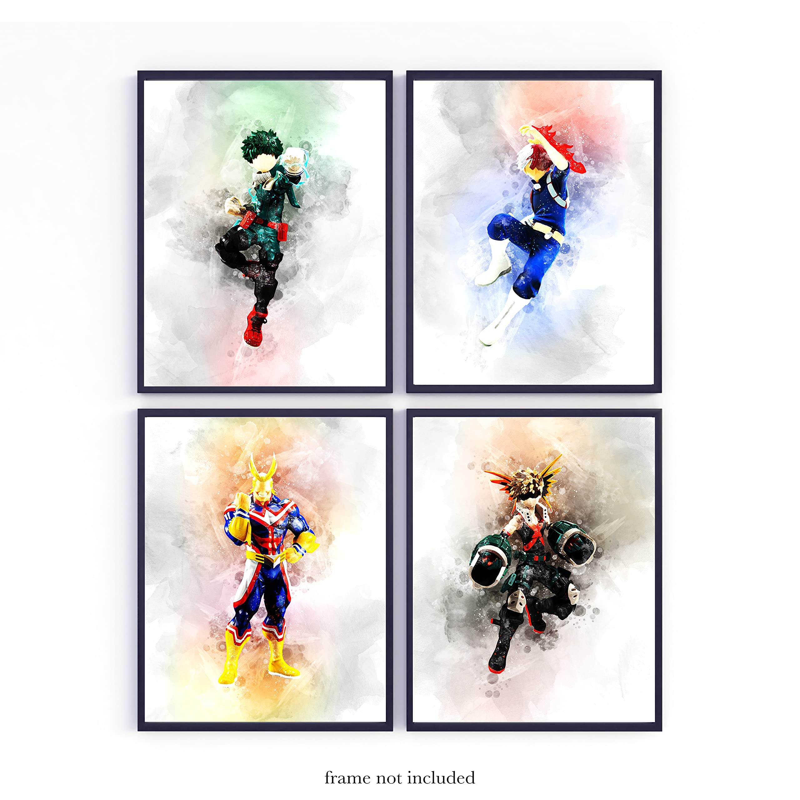 Buy Anime MHA Poster Wall Art - Anime Posters Academia Poster Decor For ...