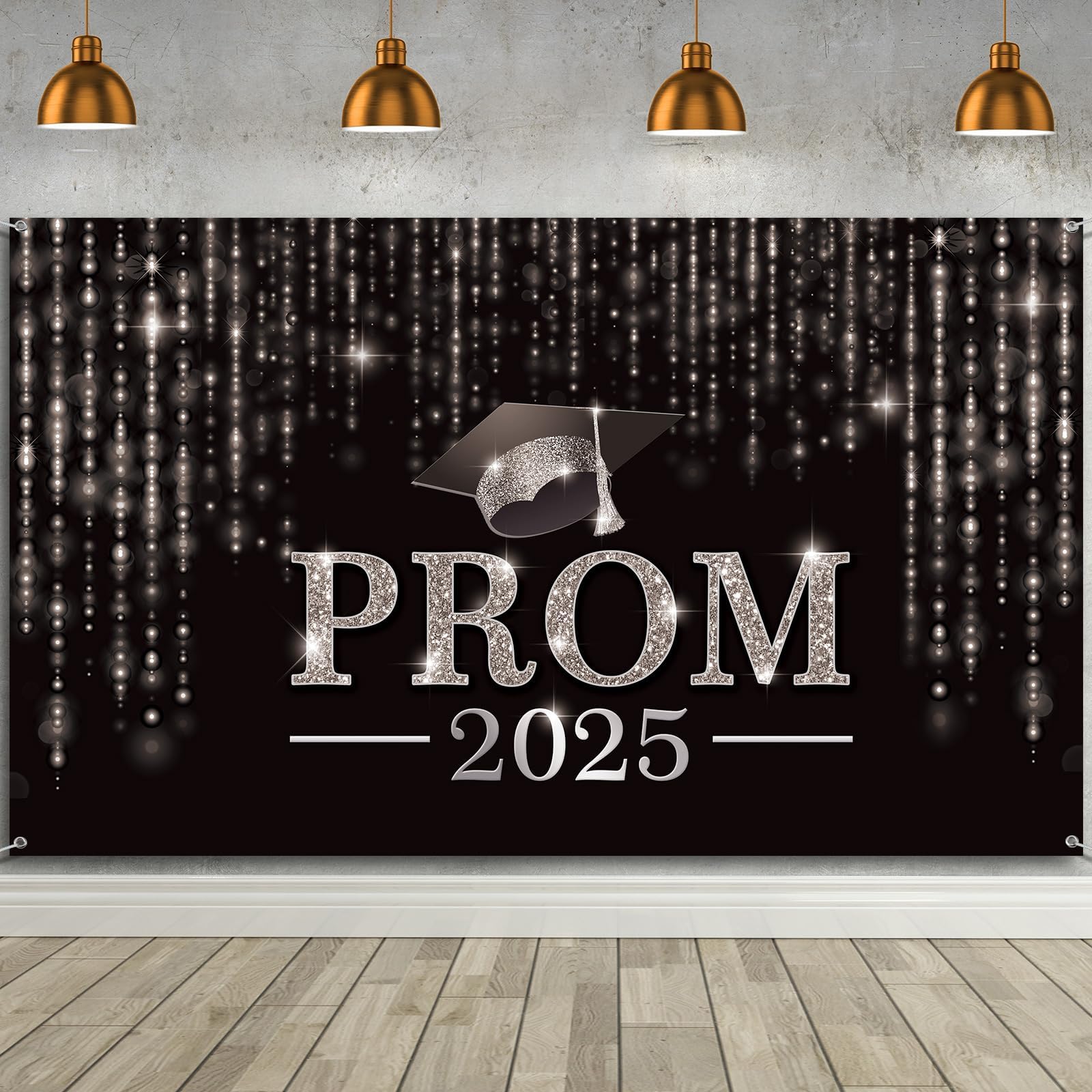 Amazon.com : Mixweer Prom Night Party 2025 Prom Backdrop Graduation ...