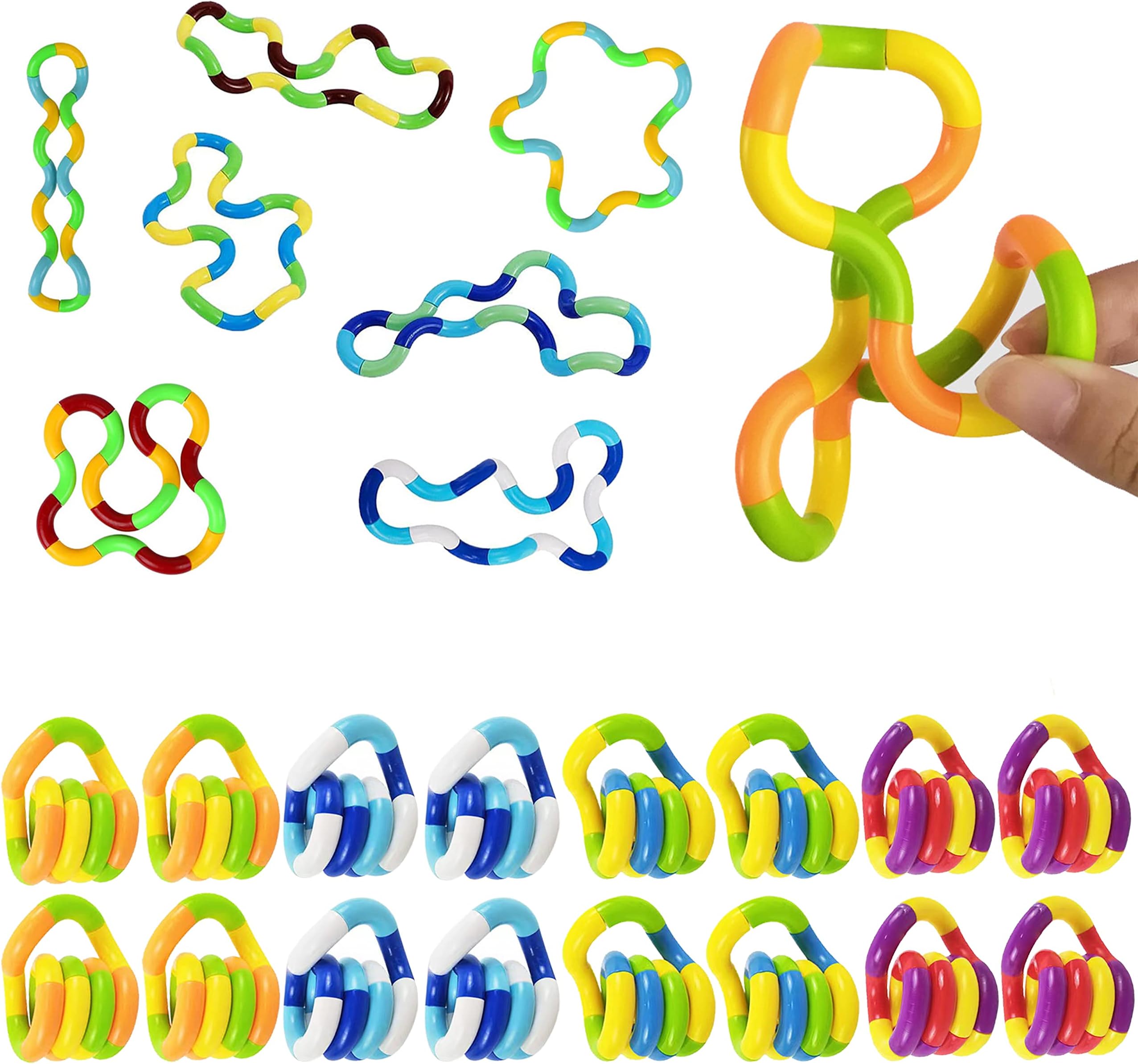 16 Pack Fidget Toy Brain Imagination Tools, Relaxation Therapy and ...