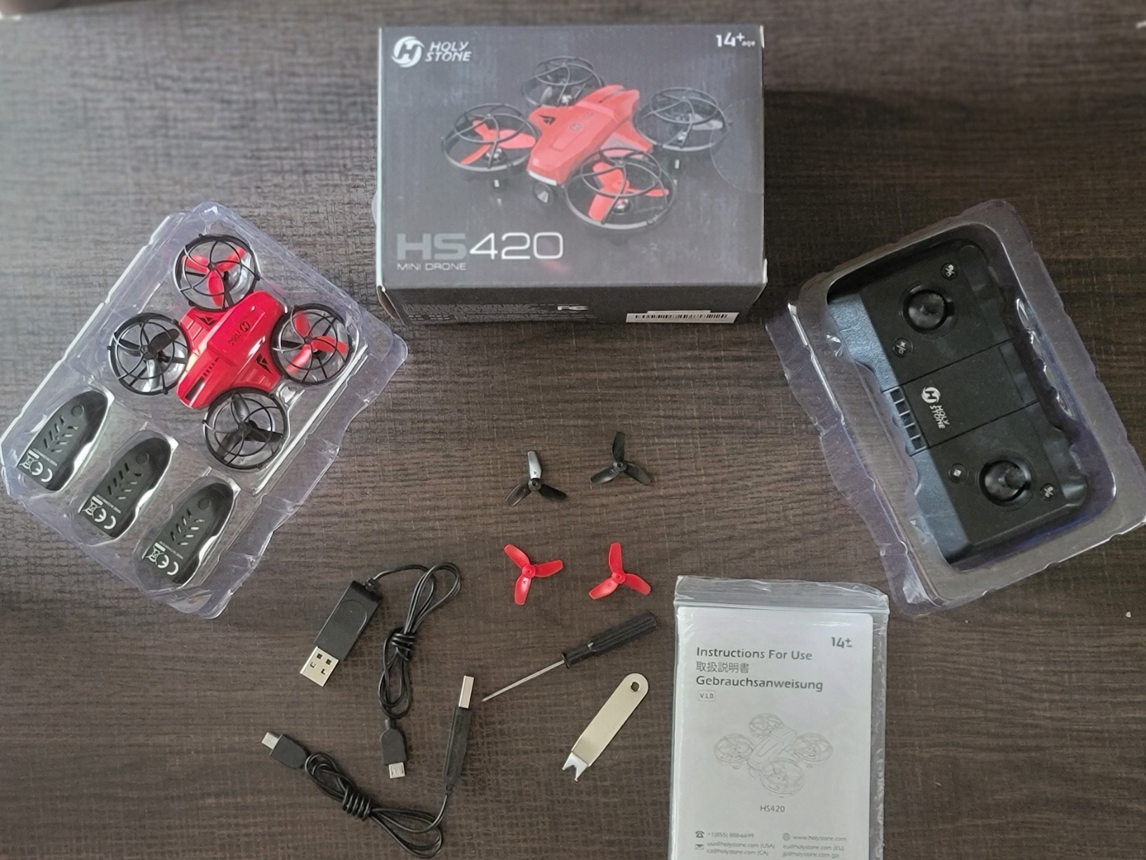 $10/mo - Finance Holy Stone HS420 Mini Drone with HD FPV Camera for ...