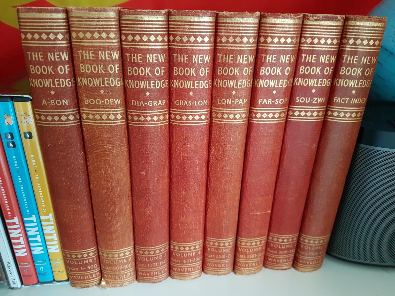 The New Book of Knowledge : A Pictorial Treasury of Reading & Reference ...