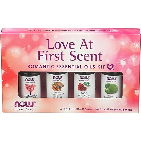 Amazon.com: NOW Essential Oils, Love at First Scent Aromatherapy Kit ...