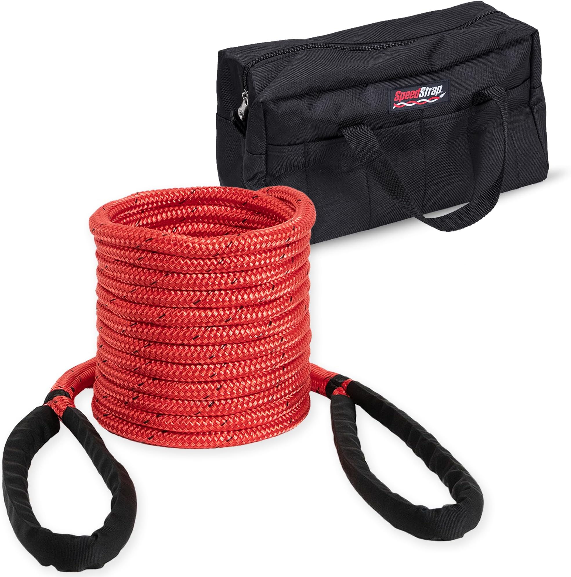 Amazon.com: SpeedStrap Kinetic Tow Rope Recovery Kit 5/8" x 30', 14,800 ...