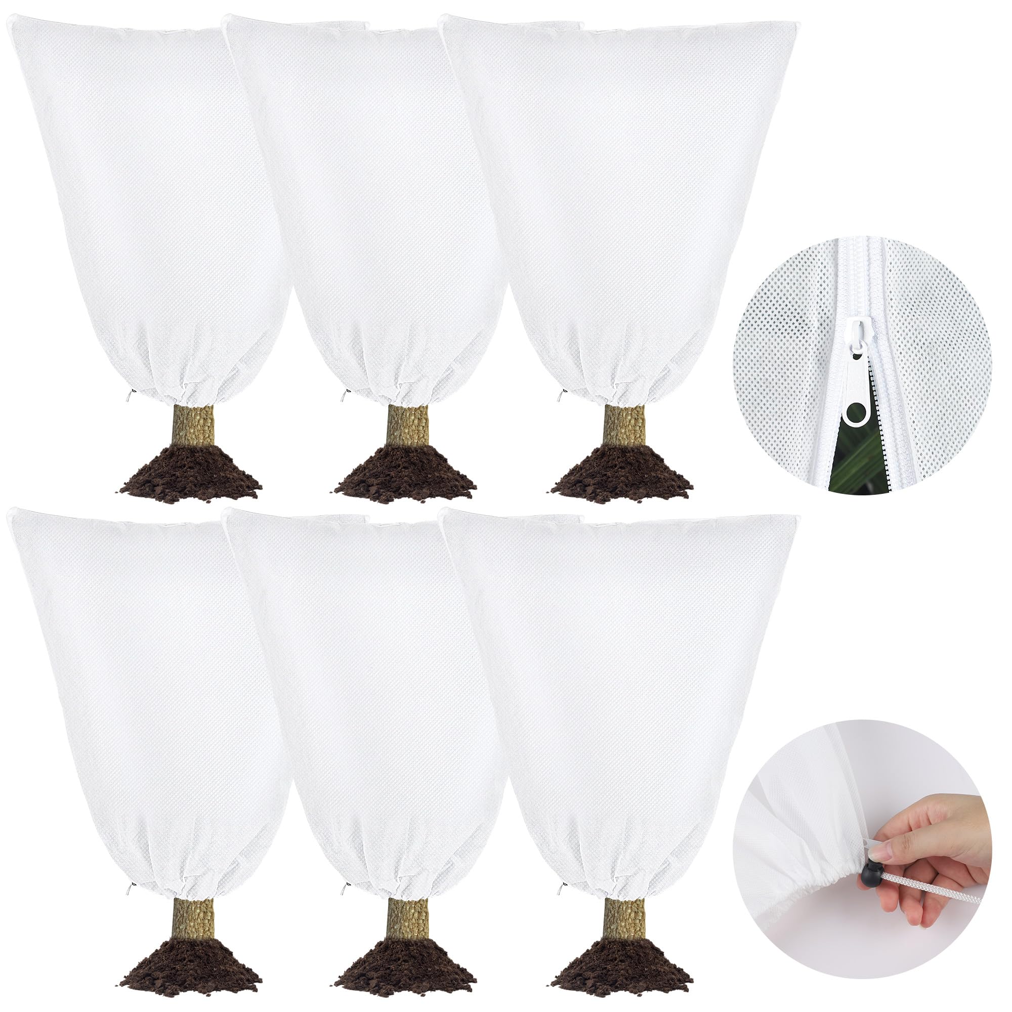 Amazon.com : Plant Covers Freeze Protection Winter Frost Protection ...