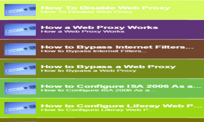 Bypass Internet Filter