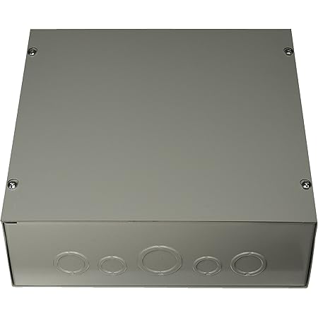 Hoffman A606CH Junction Box, NEMA 12, Hinged Cover, 6" x 6" x 4", Steel ...