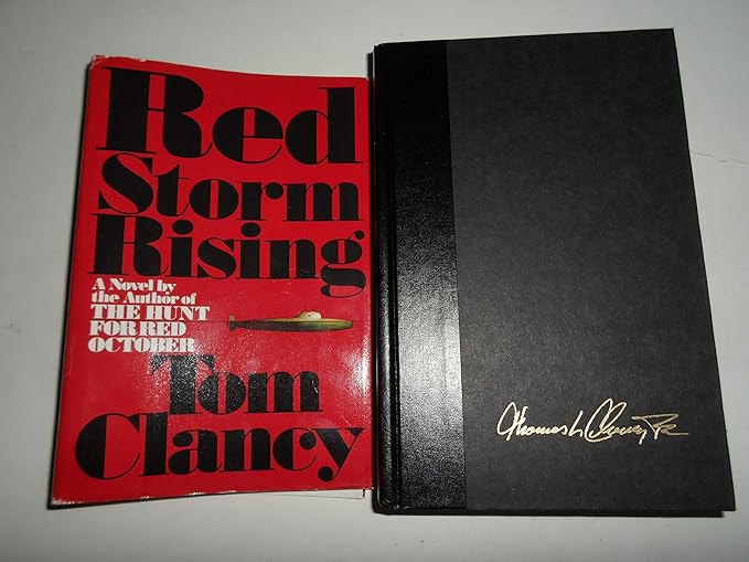 Amazon.com: SIGNED RED STORM RISING: 9780002230780: Clancy, Tom: Books
