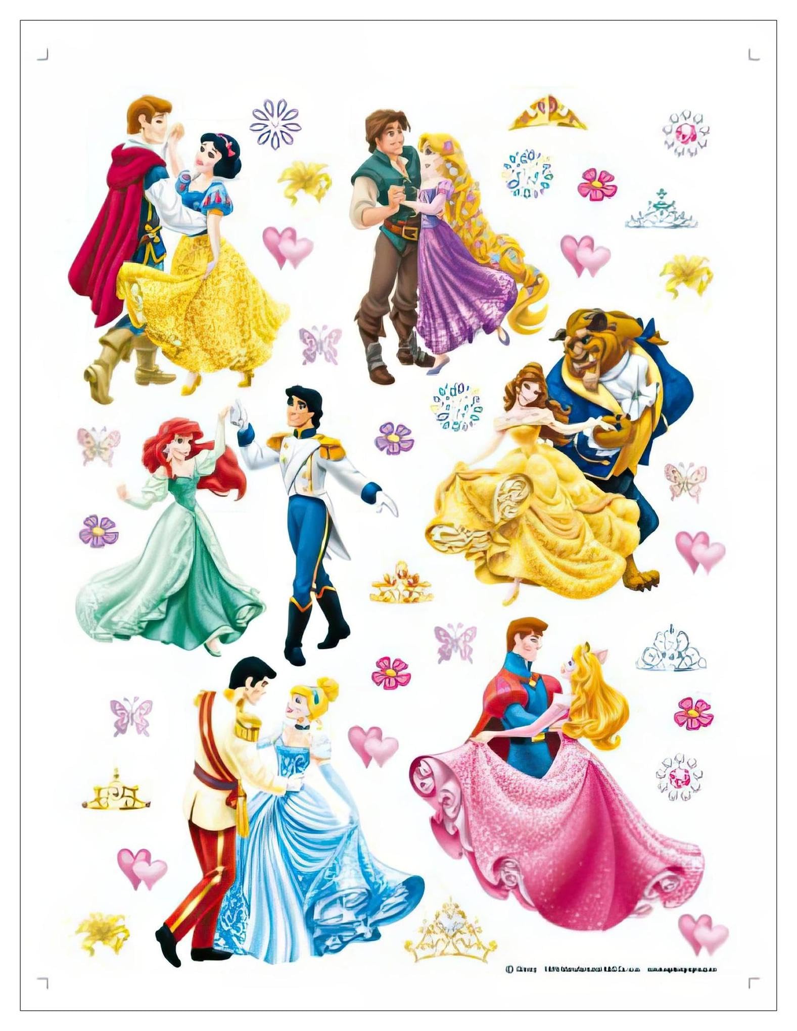 Alle Disney Prinzessinnen Und Prinzen