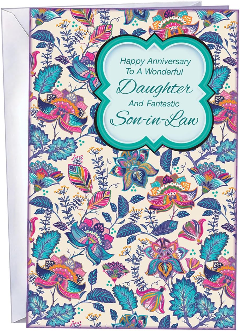 Amazon.com : Chuck's Card-O-Rama - Anniversary Card for Daughter and ...