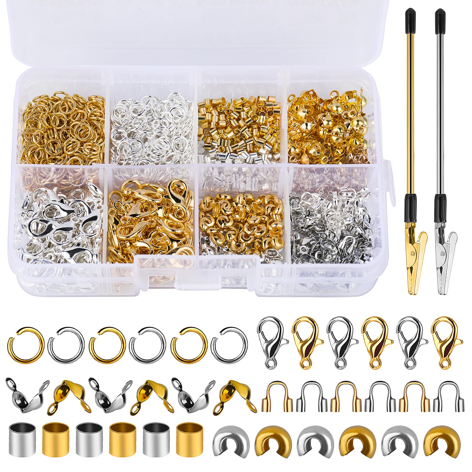 Jewelry Making Crimping Beads Joez Wonderful 20pcs Crimp Beads For