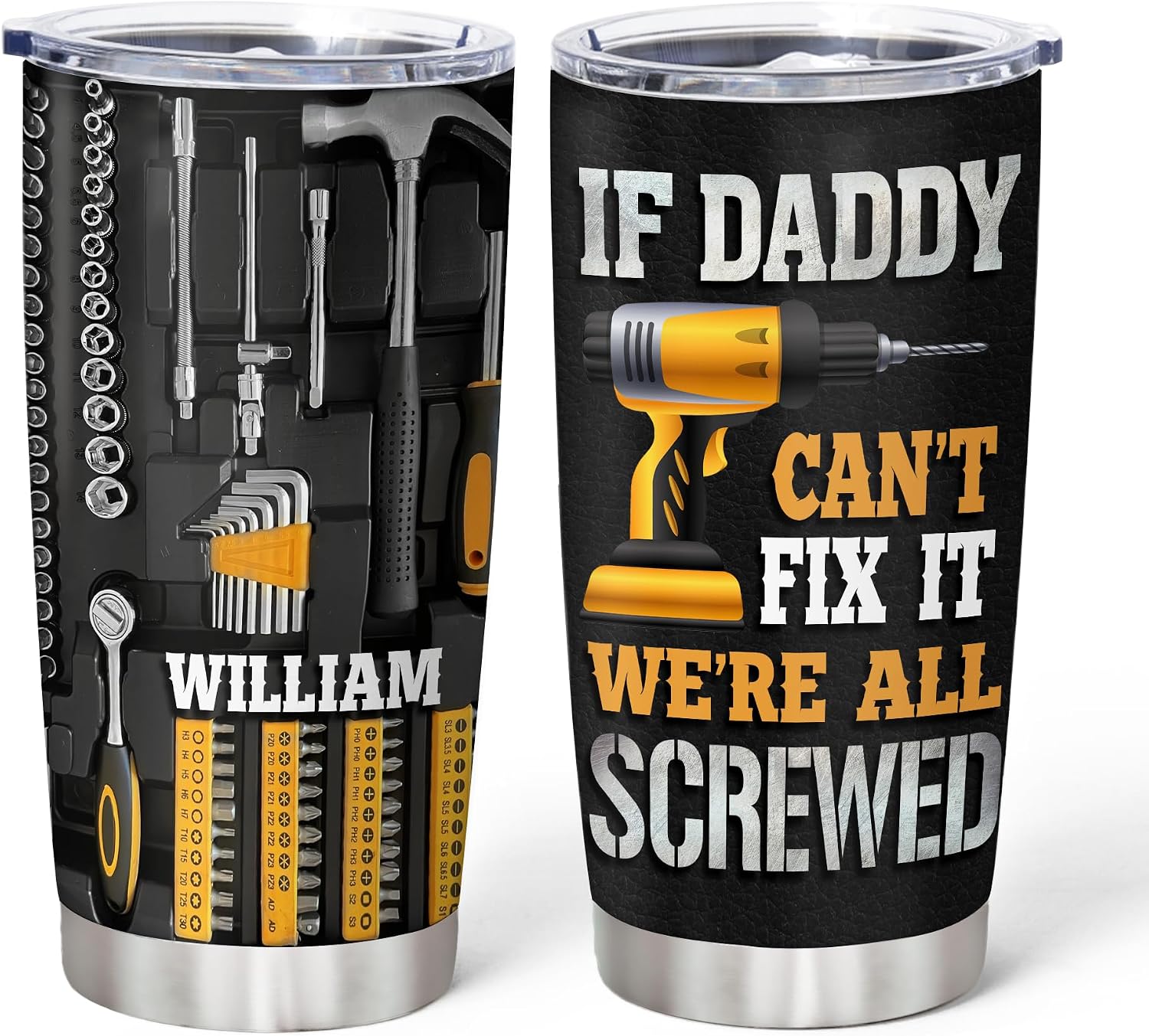 Amazon.com | Hyturtle Personalized Mechanic Gifts For Men - If Dad Can ...
