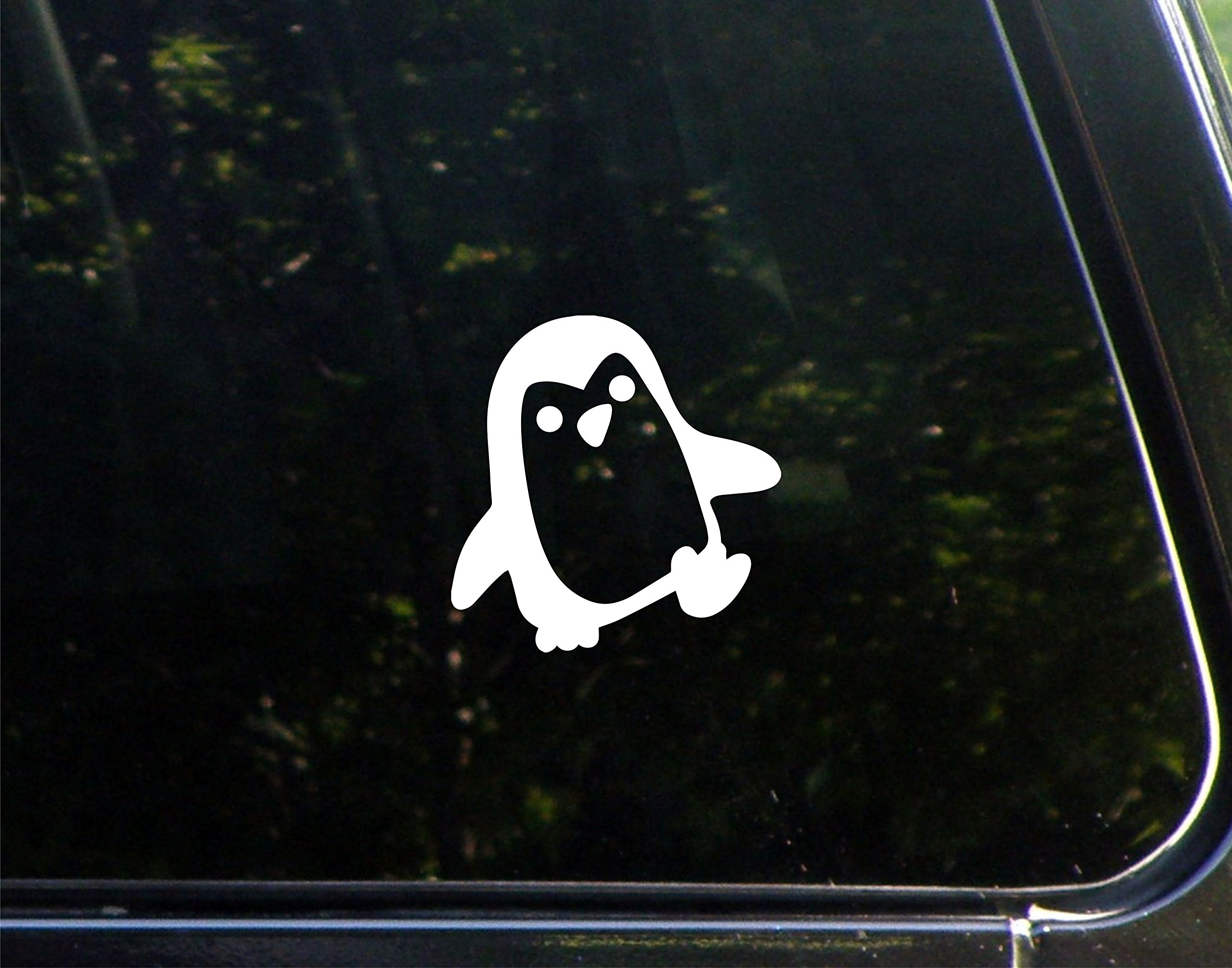 Amazon.com: Penguin - 8-3/4" x 2" - Vinyl Die Cut Decal/Bumper Sticker ...