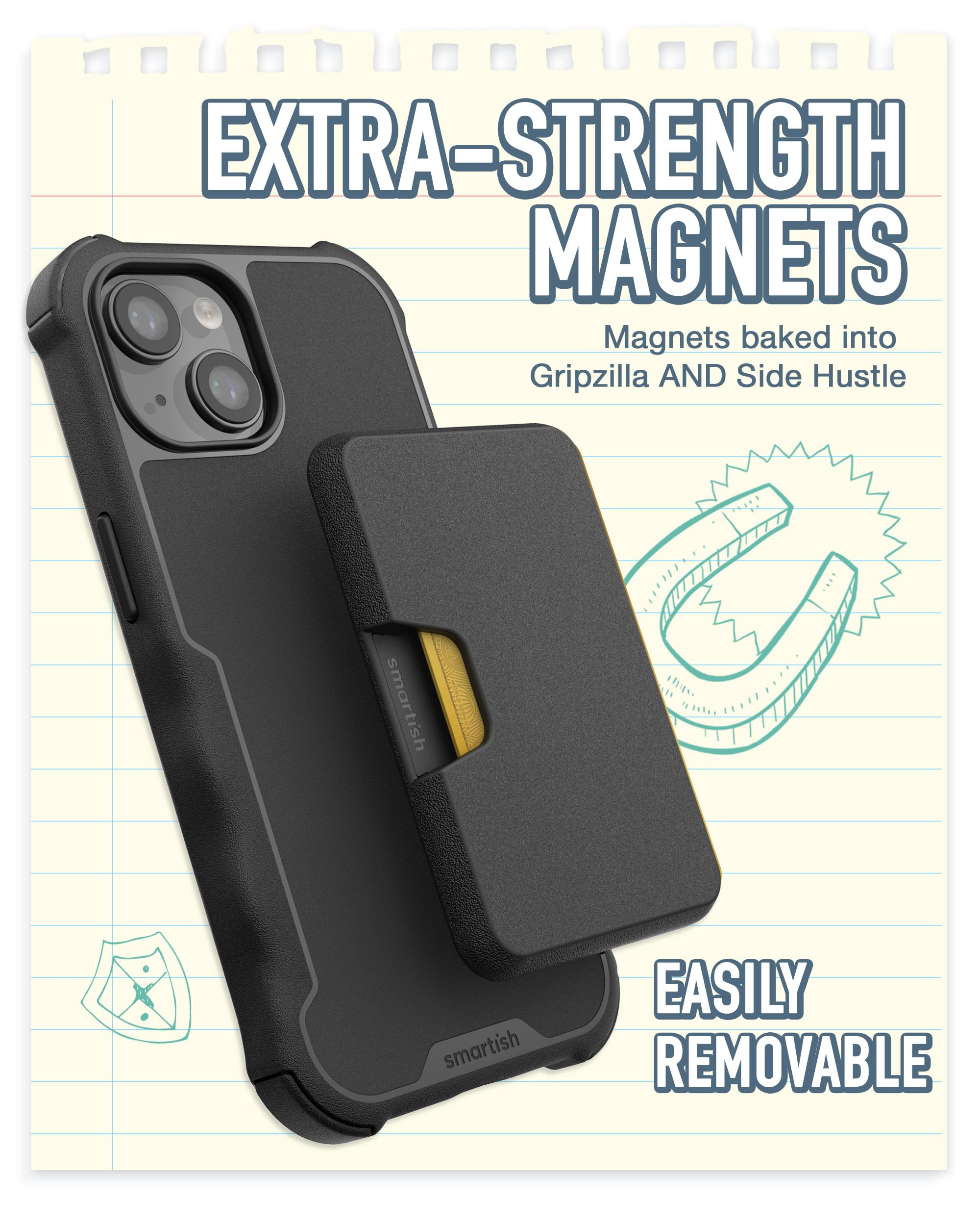 Snapklik.com : Smartish iPhone 15 Protective Case