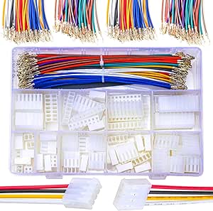 Amazon.com: Tcenofoxy JST Molex Cable Connector Kit, Compatible with Molex KK 396 3.96mm ...