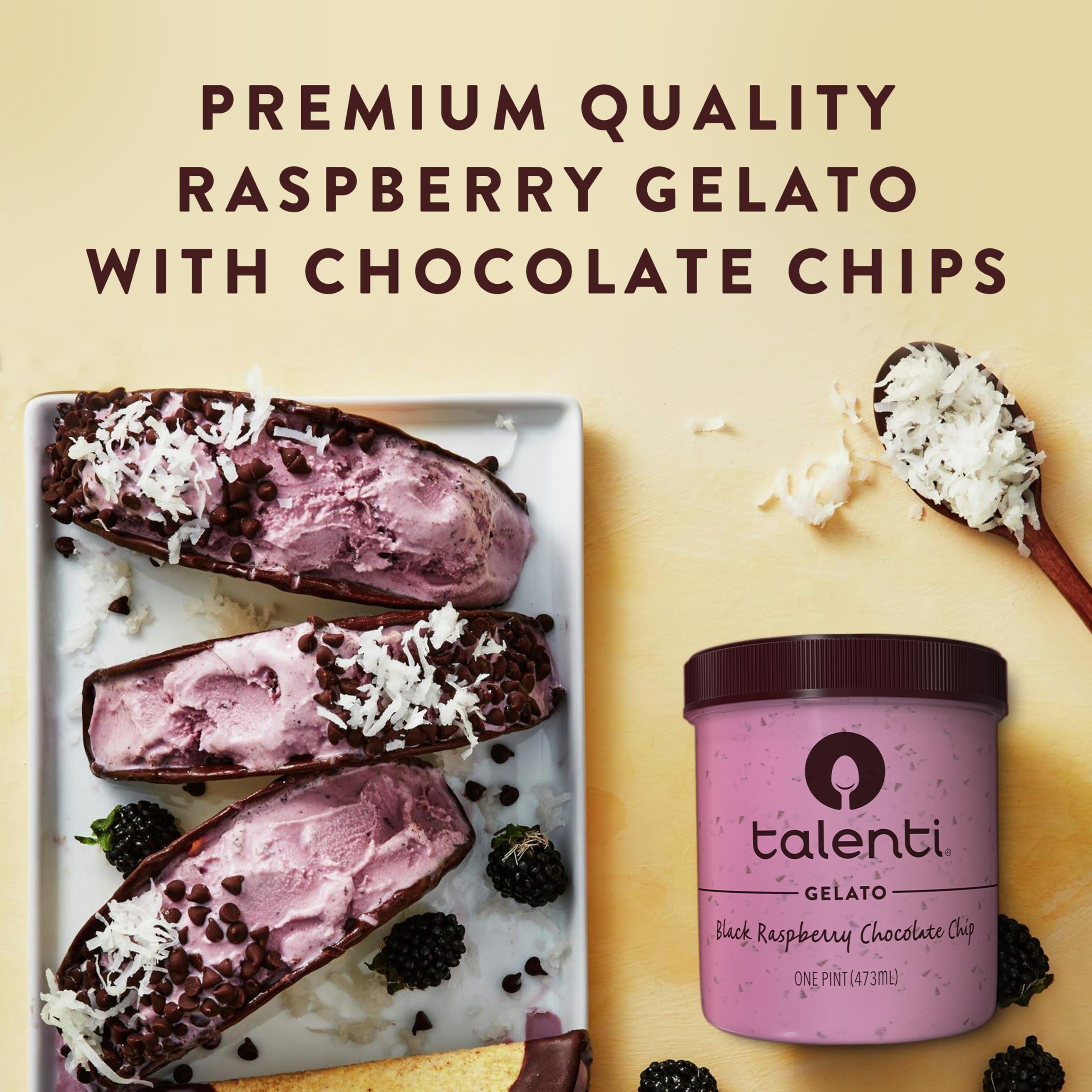 Black Raspberry Chocolate Chip Talenti Black Raspberry Chocolate Chip