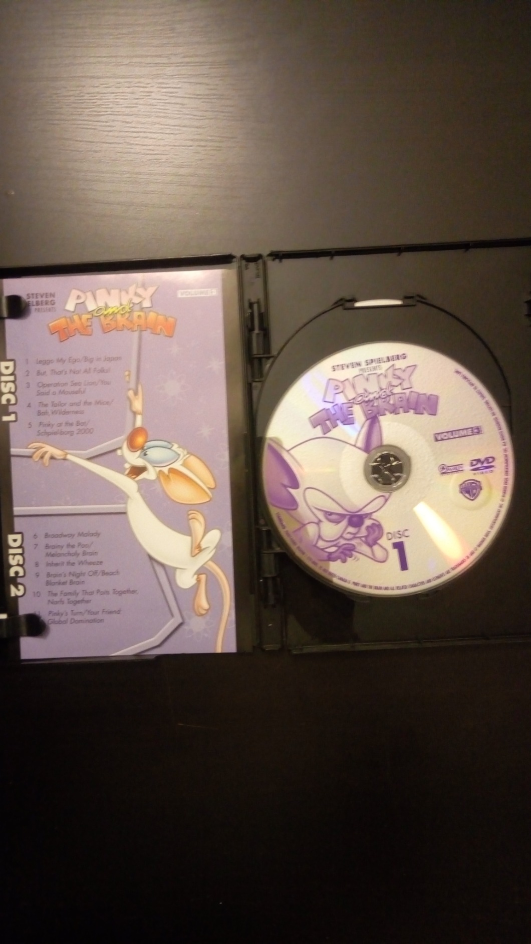 Steven Spielberg Presents Pinky and The Brain: Vol. 3 (Repackaged/DVD ...