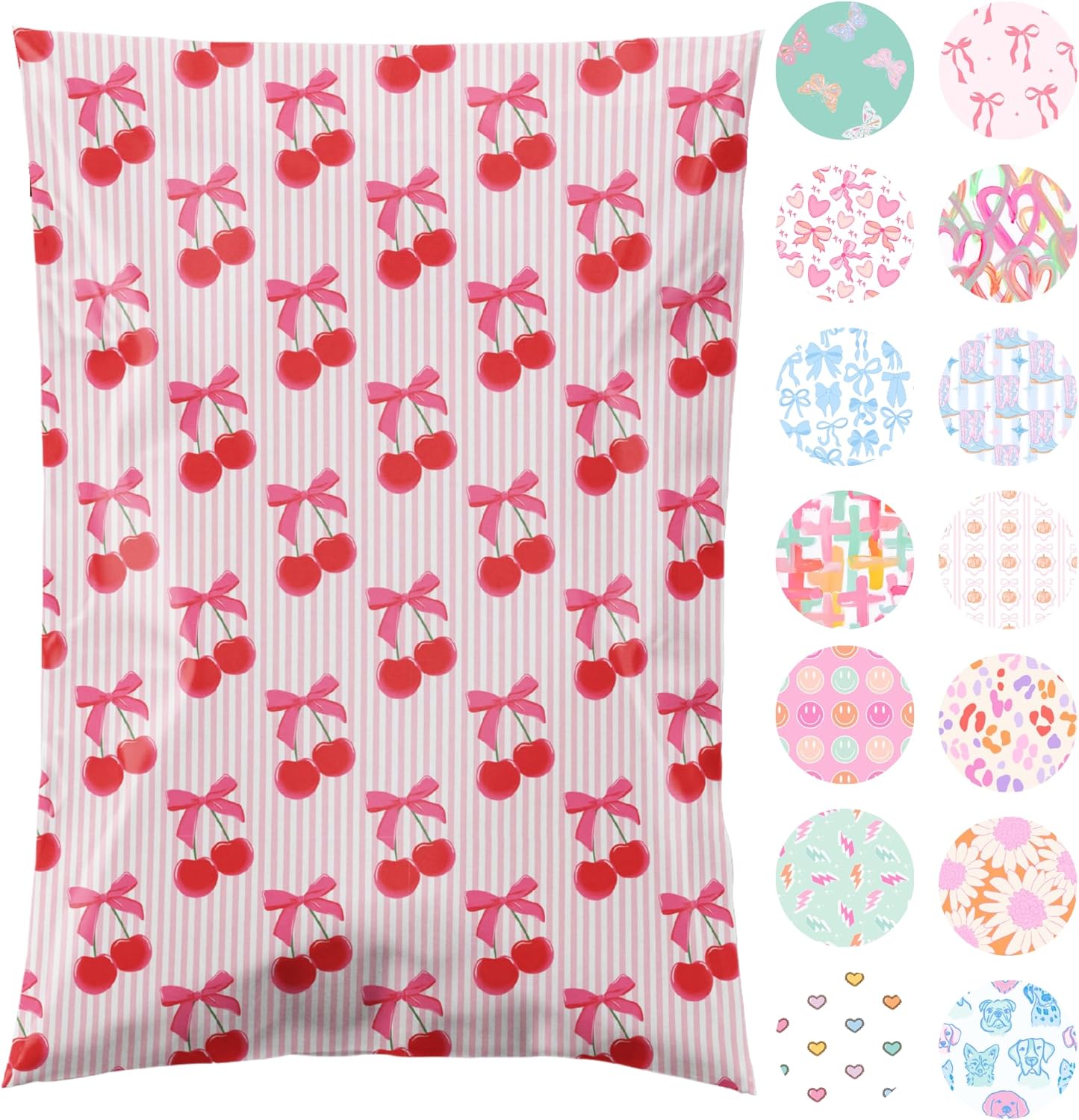 Amazon.com : Pretty Package Store 6x9 Designer Poly Mailer 100 Pack ...