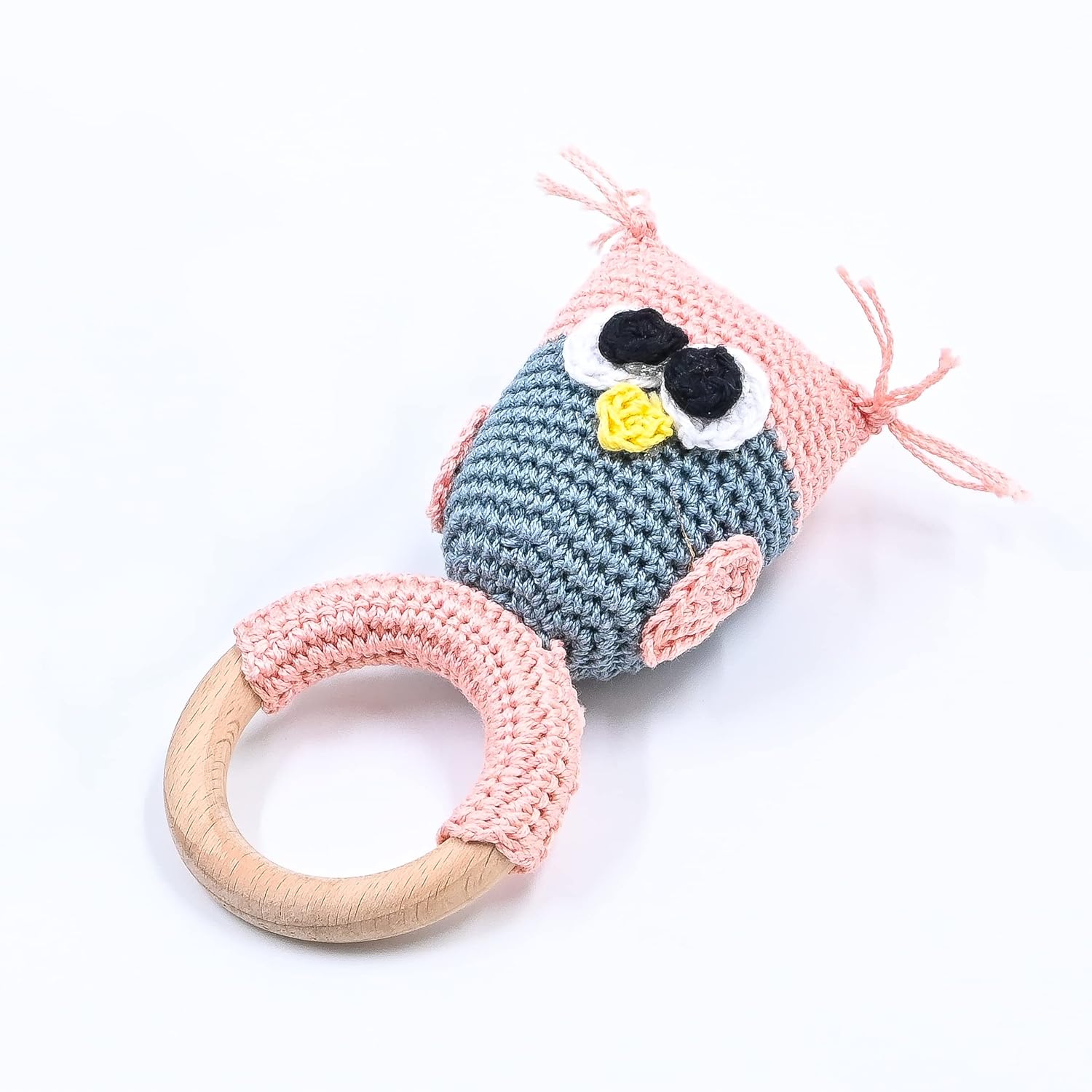 OckyBear: Crochet Rattle Toy (0+ Years) | Shaker Toy | Explore Soothing ...