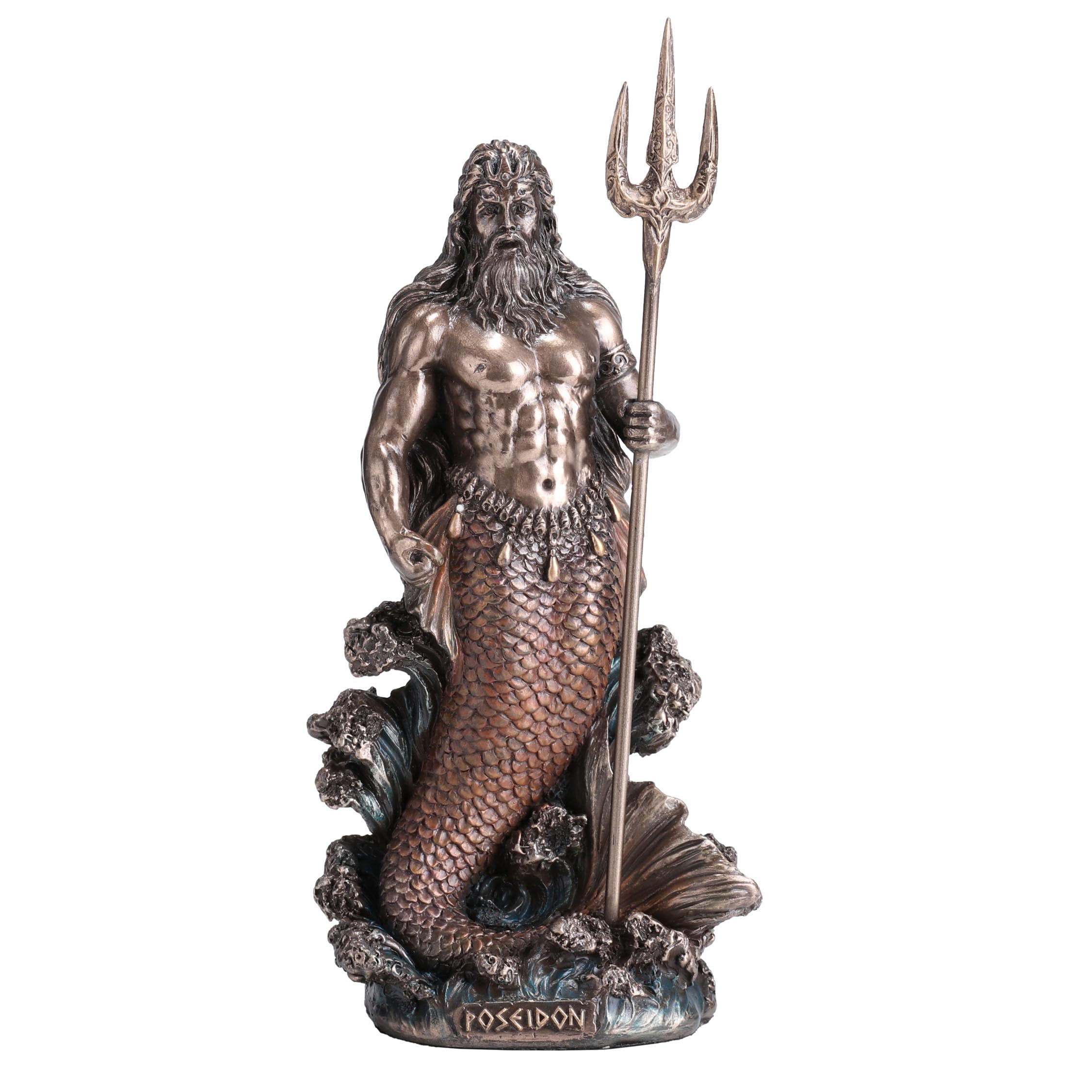 Amazon.com: Veronese Design 7 1/8 Inch Tall Poseidon Greek God of The ...