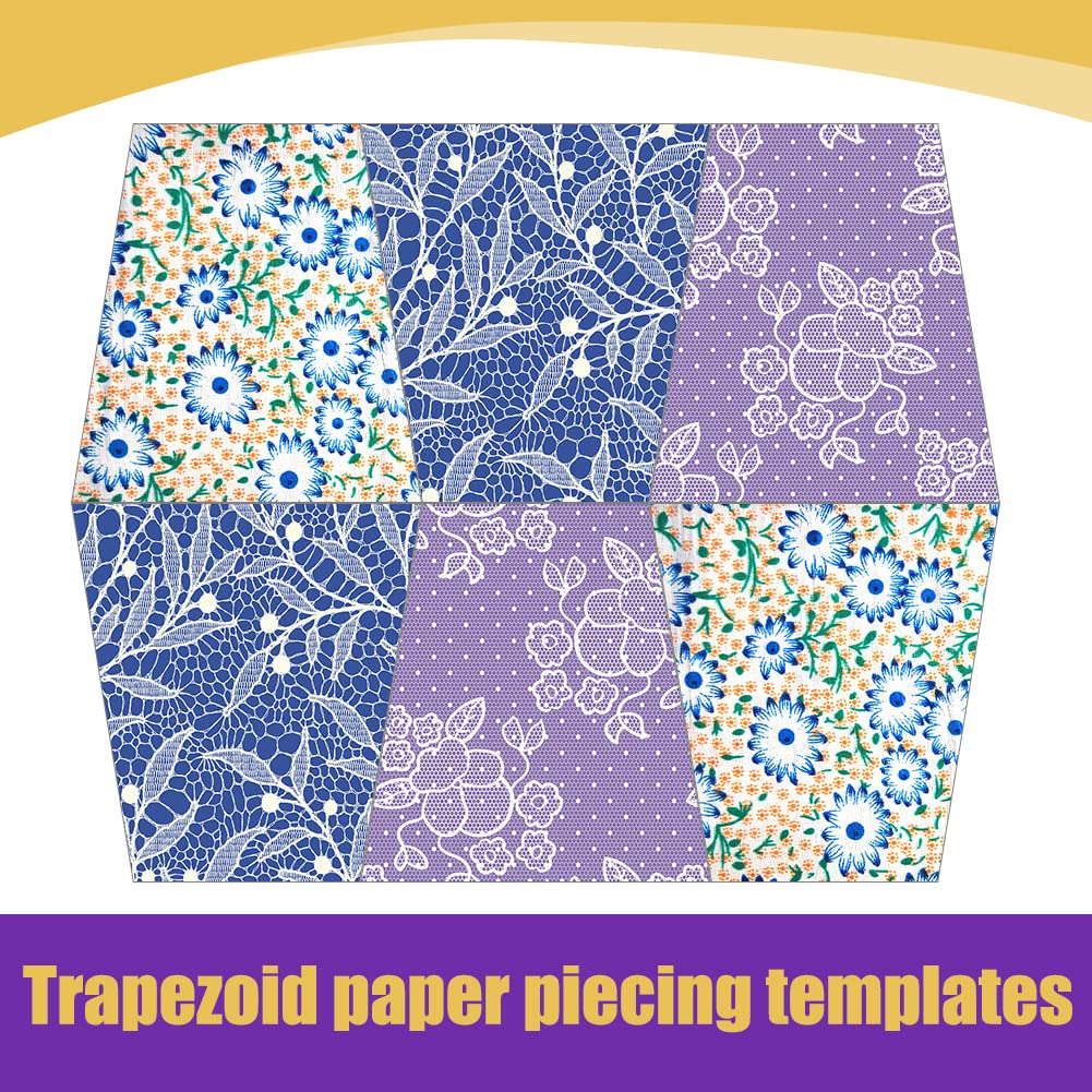 Snapklik.com : 100 Count Paper Piecing Paper Paper Piecing Shapes ...