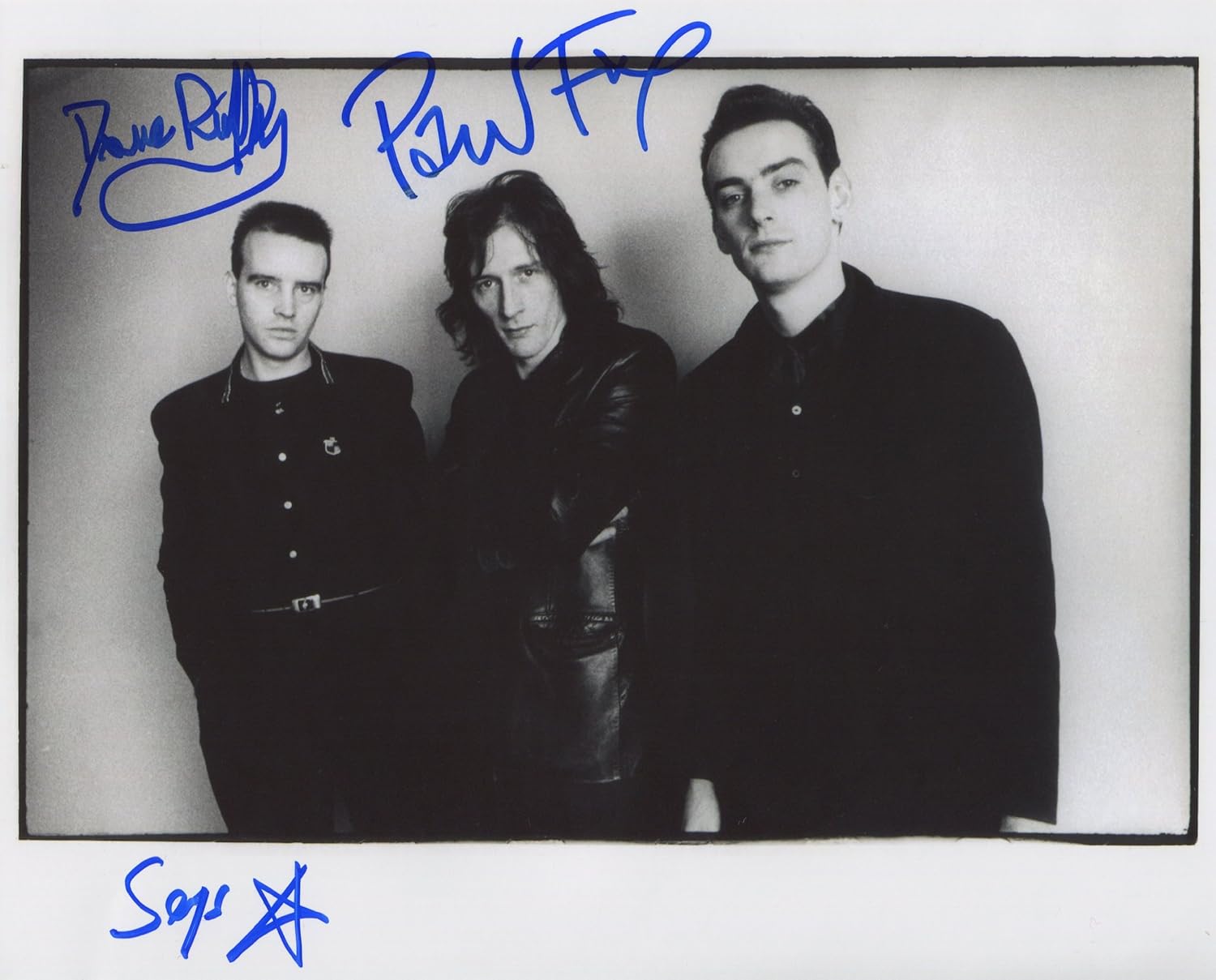The Ruts Including Paul Fox SIGNED Photo 1st Generation PRINT Ltd 150 ...