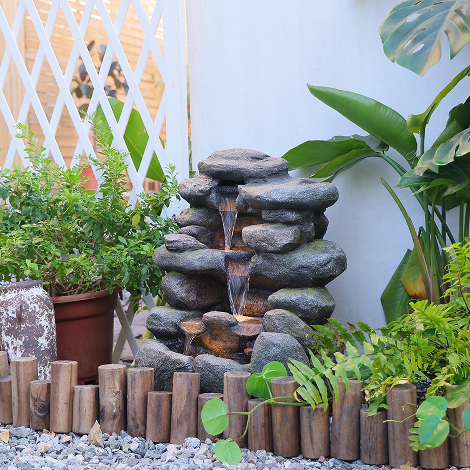 Prefabricated Stone Waterfalls