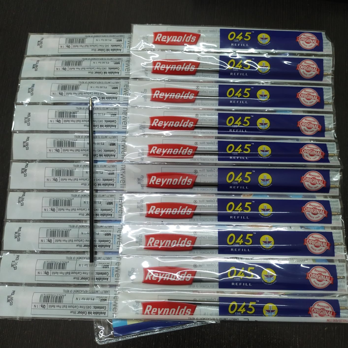 Reynolds 045 Ball Pen Refills Set - 20 PENS Refill |Ball PENS for ...