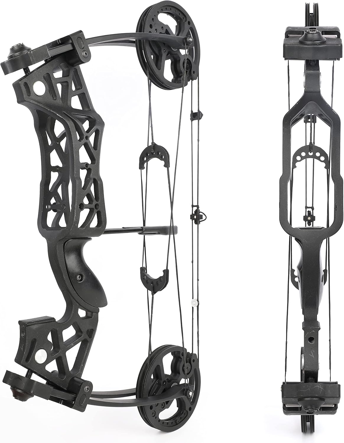 Amazon.com : Steel Ball Compound Bow Kit Dual Purpose Bow 30-60Lbs for ...