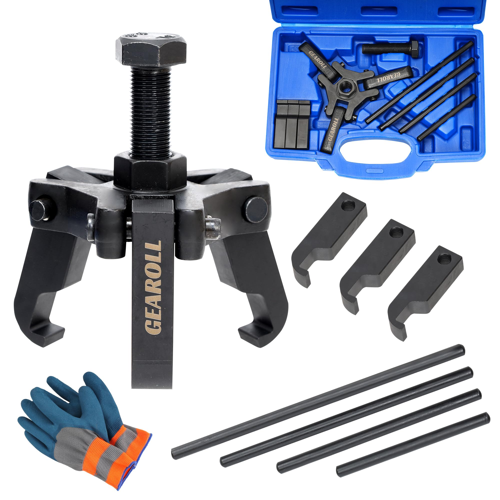 Amazon.com: GEAROLL Harmonic Balancer Puller Remove Extractor Kit Set ...