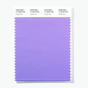 PANTONE 17-3818 TSX Polyester Color Swatch Card, Purple Yam : Amazon.ca ...