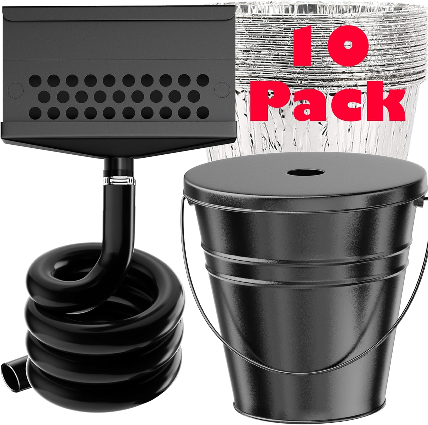 Amazon.com: Rear Grease Catcher for Blackstone Griddle, Blackstone ...