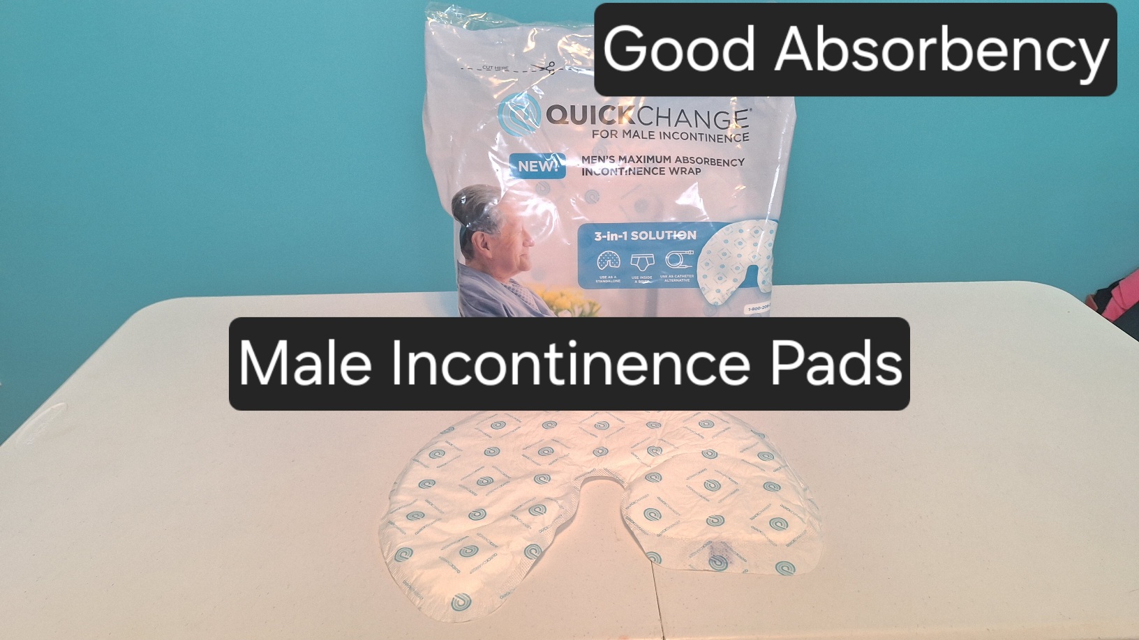 Watch Men's Incontinence Wraps That Hold The Fluid on Amazon Live