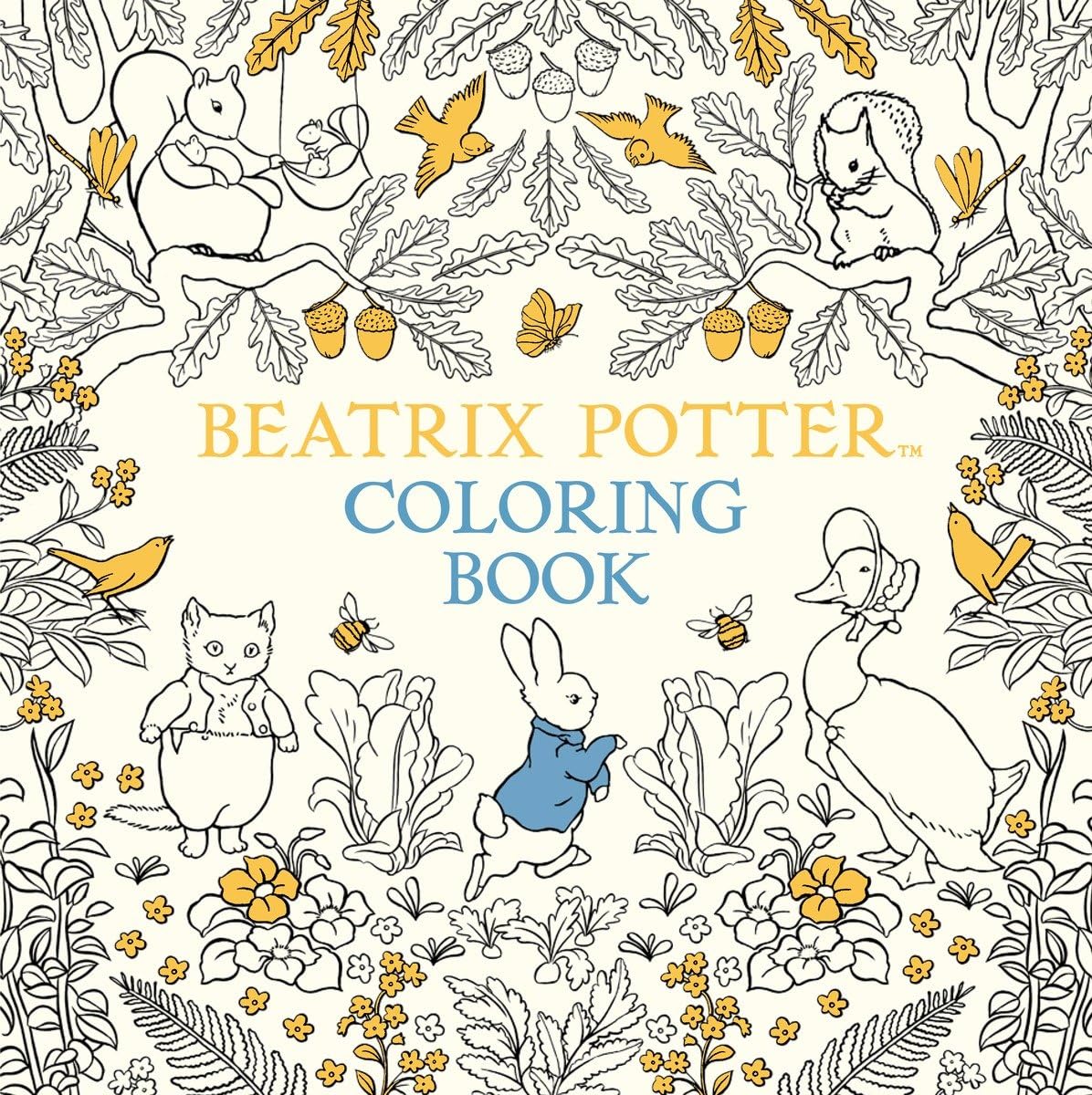 The Beatrix Potter Coloring Book (Peter Rabbit): Potter, Beatrix ...