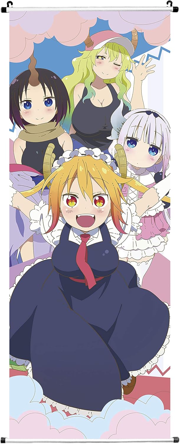 Amazon.com: CosInStyle Anime Scroll Poster - Fabric Prints 100 cm x 40 ...