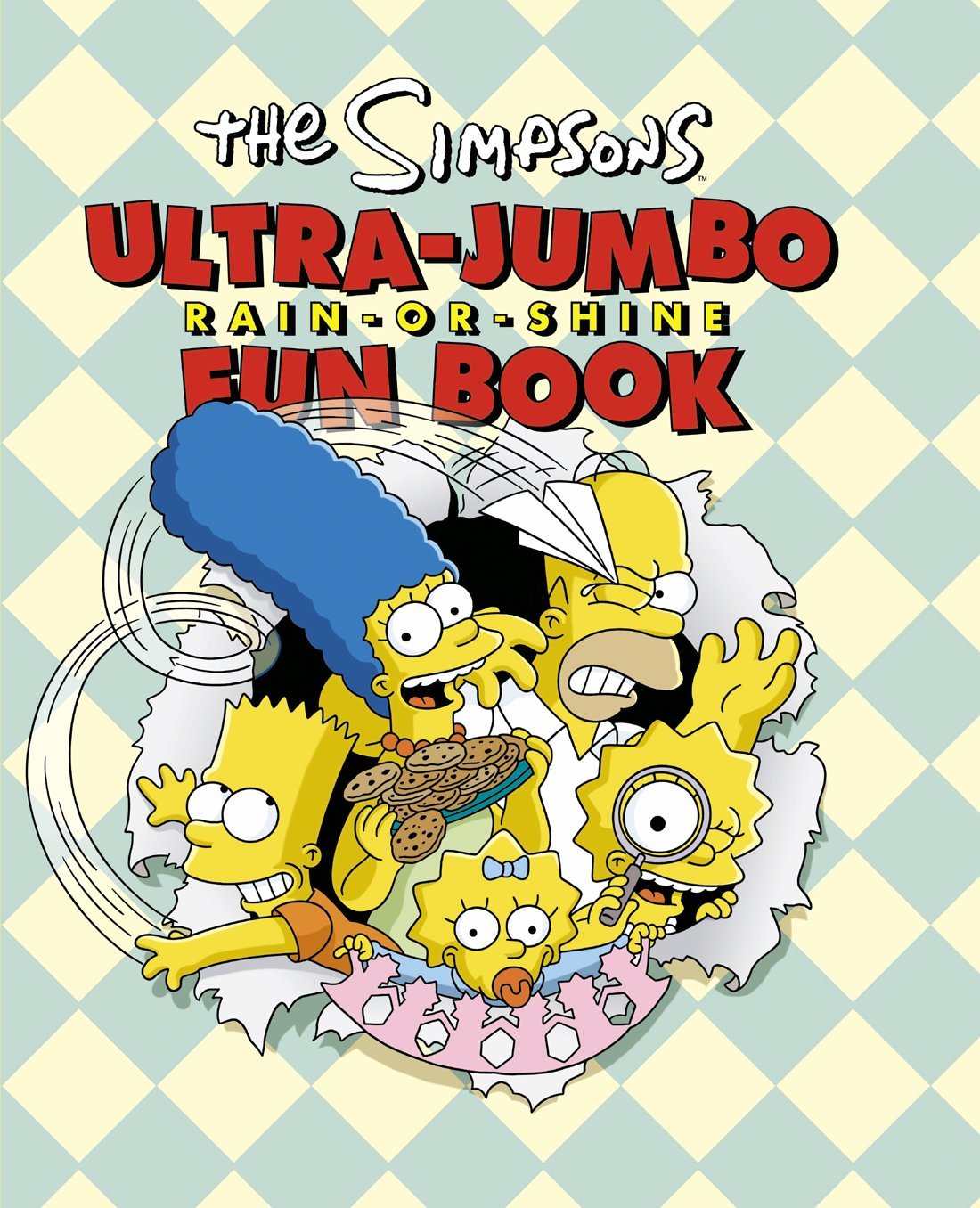 The Simpsons Ultra-Jumbo Rain-or-Shine Fun Book : Groening, Matt ...