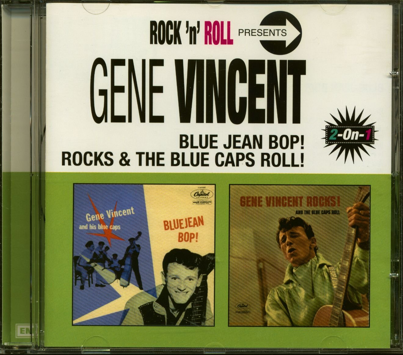 Vincent, Gene - Blue Jean Bop/Gene Vincent Rocks and The Blue Caps Roll ...