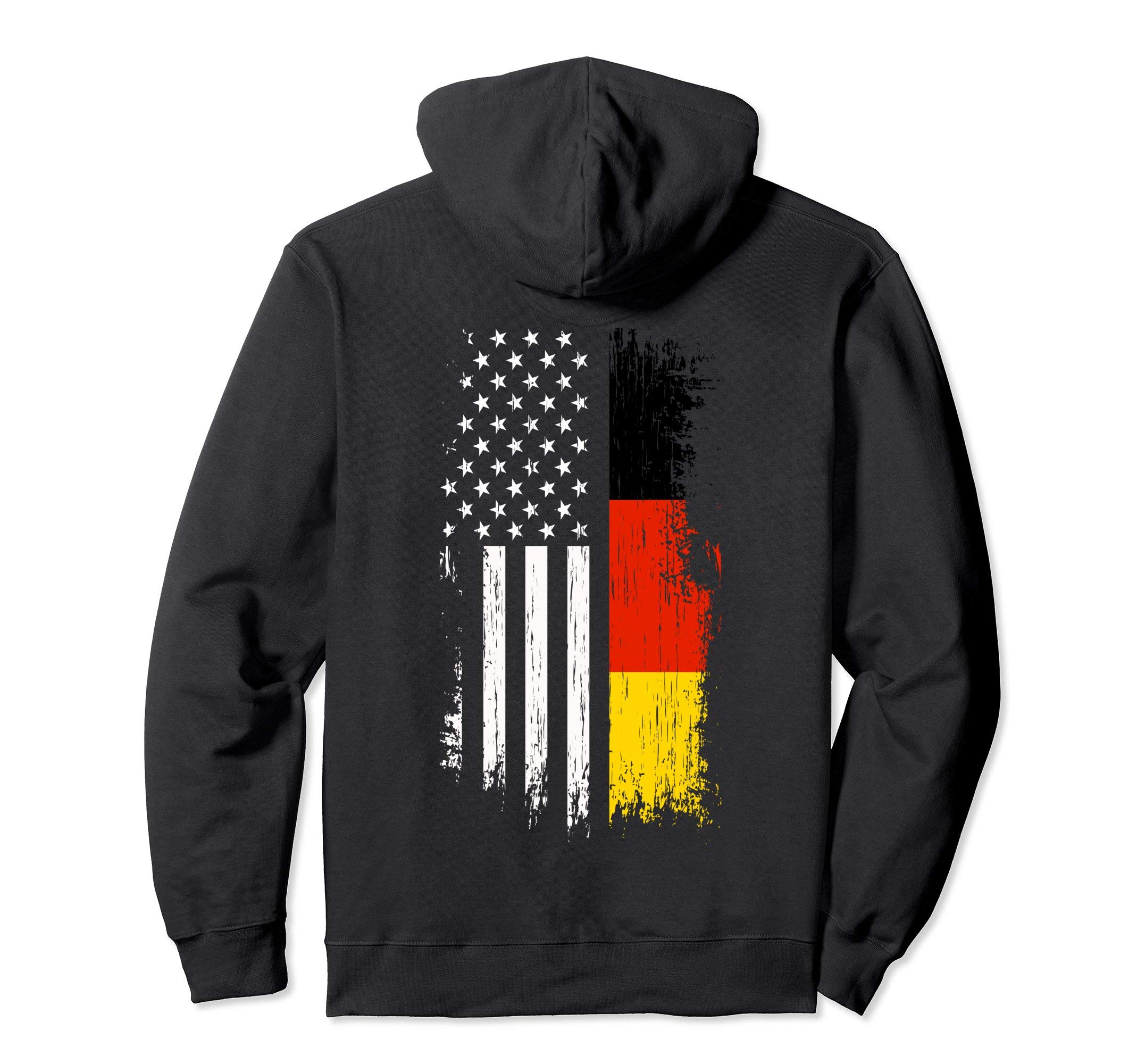 Amazon.com: German American Flag Hoodie - Pride Germany USA Hoodies ...