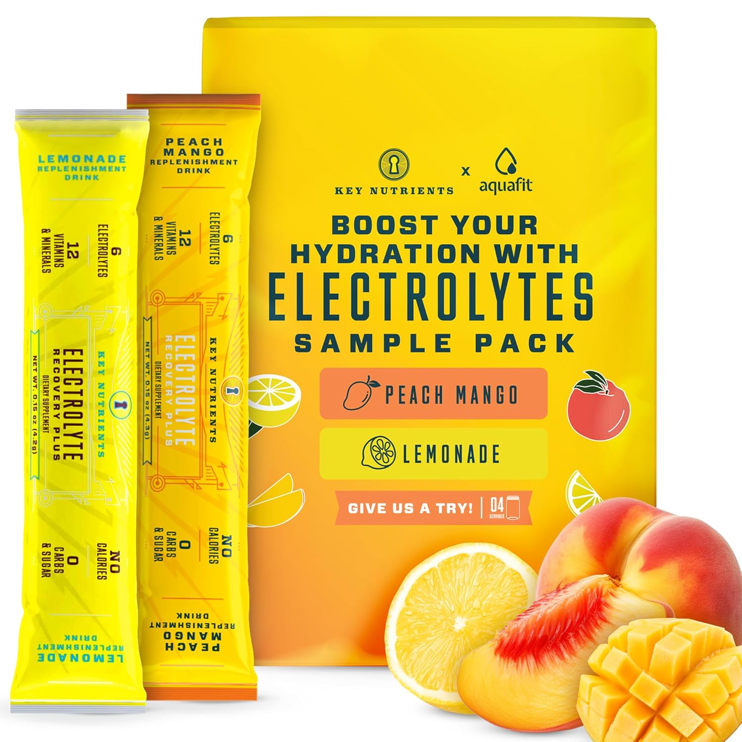 Amazon.com: KEY NUTRIENTS Hydration Packets - 2 Delicious Flavors in ...