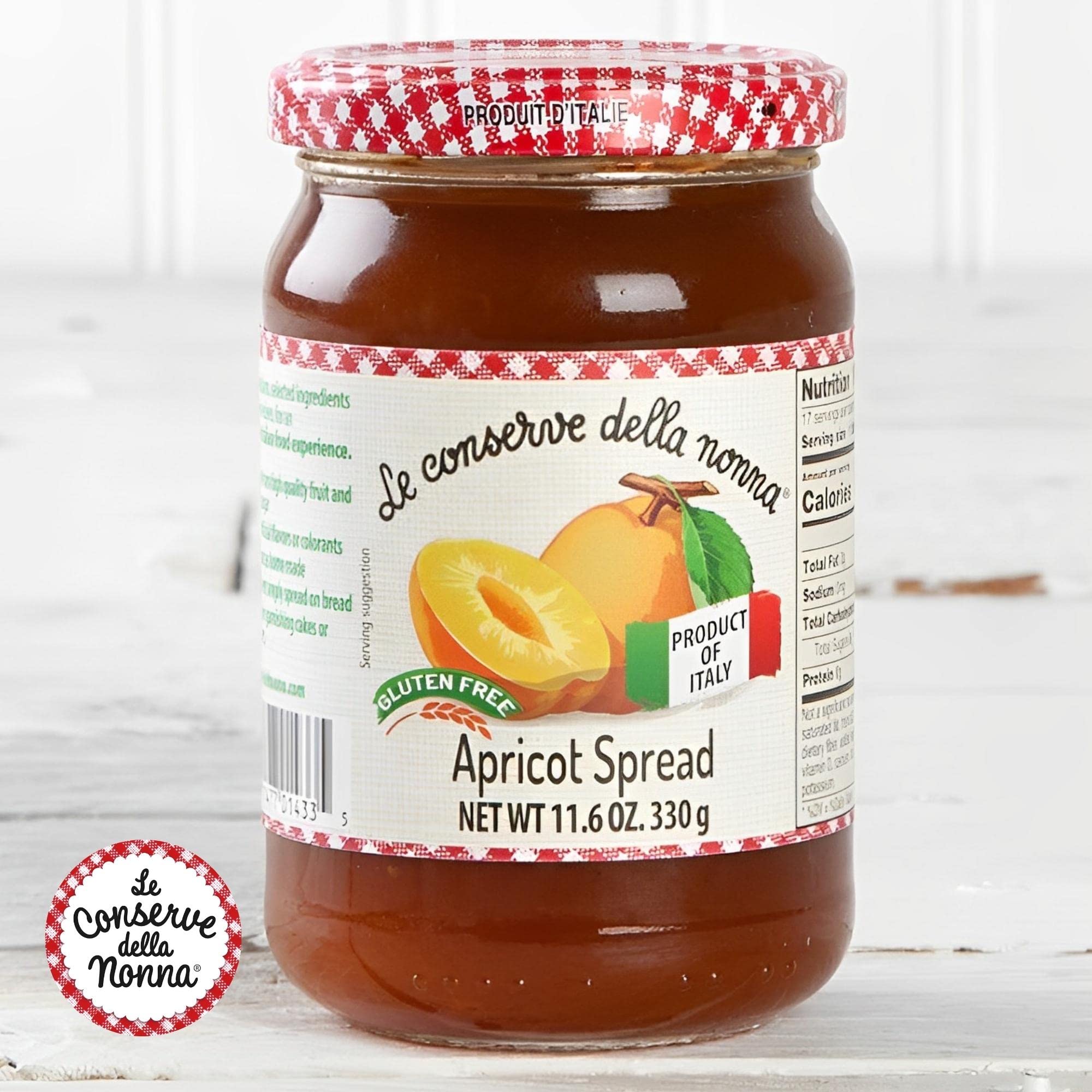 Snapklik.com : Della Nonna Apricot Fruit Spread - Italian Apricot Jam ...