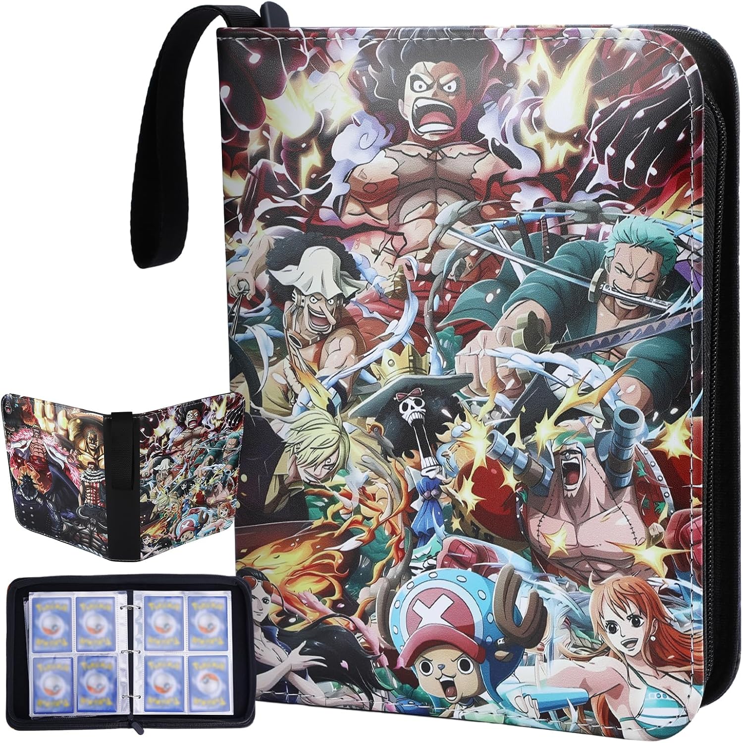 Amazon.com: LOCCNN Anime Card Book Holder, Storage Favorites, Album ...