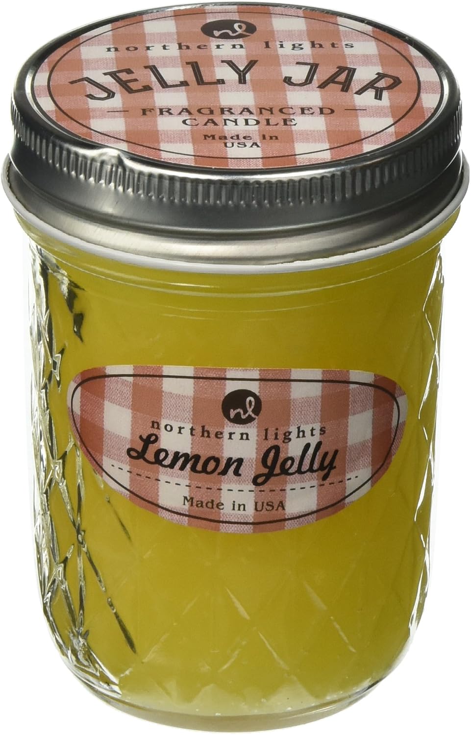 Amazon.com: Northern Lights Candles Jelly Scented Jar, 9-Ounce, Lemon ...