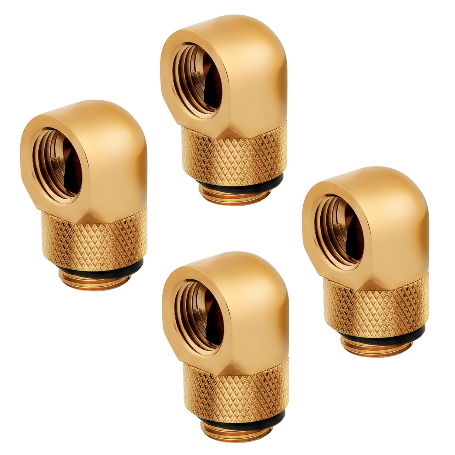 Amazon.com: Corsair Hydro X Series 90 Degree Rotary Adapter, Gold, 4 ...