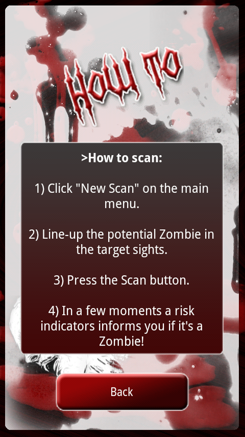 Zombie Scanner - App on the Amazon Appstore
